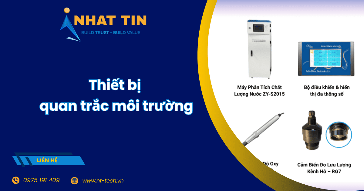 Thiết bị quan trắc môi trường tự động: Các loại, quy định
